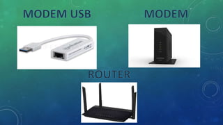 ¿que es el modem | PPTX