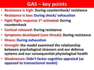 GAS - VCE U4 Psych AOS2 | PPT