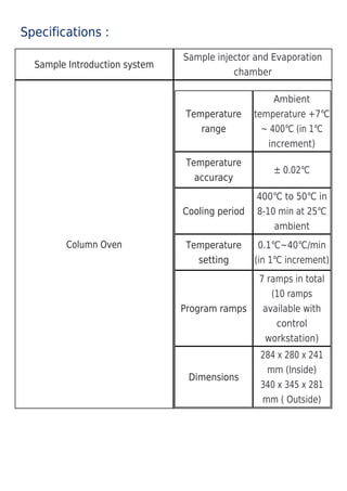 Gas-Chromatography | PDF