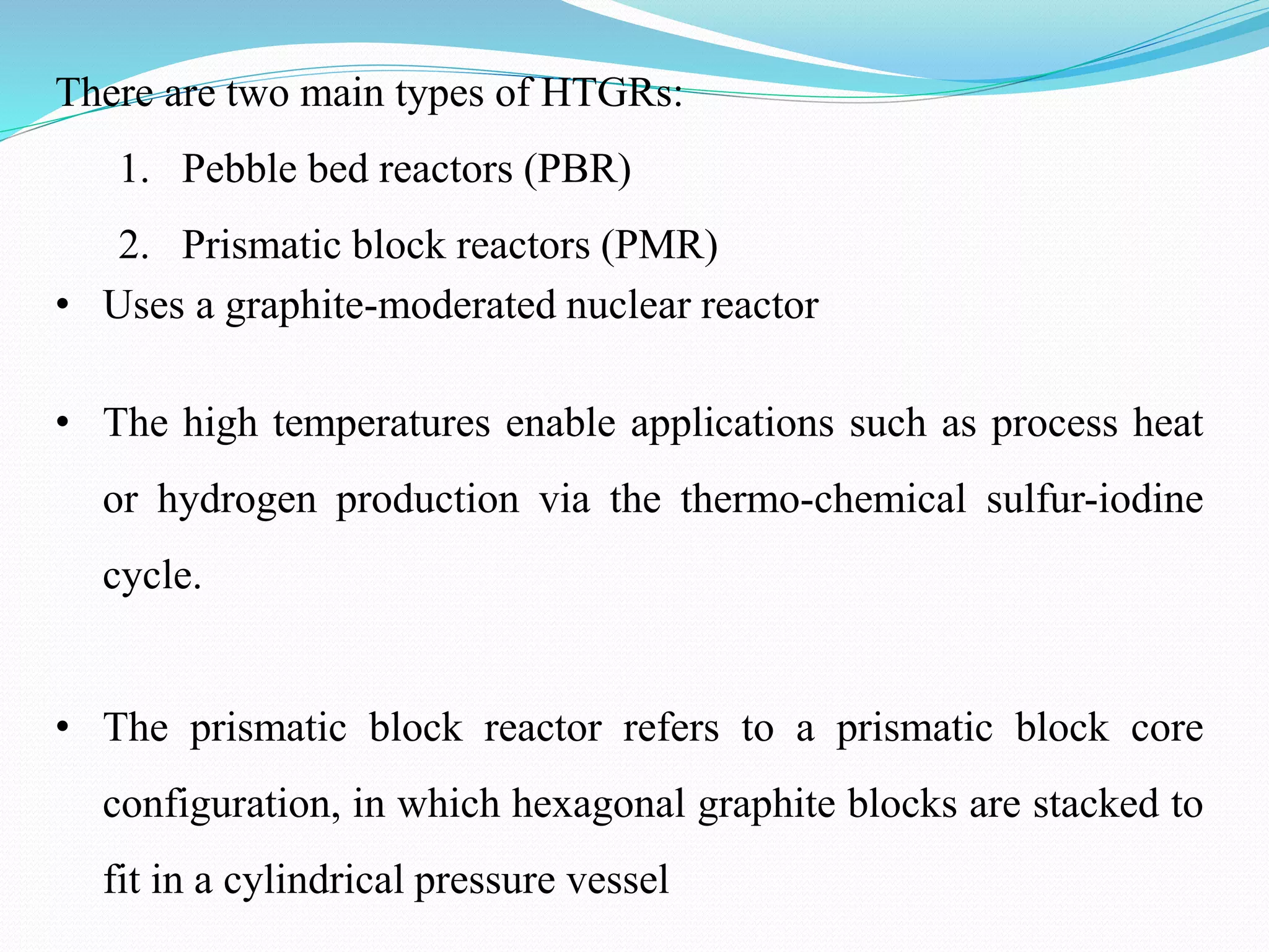 Gas cooled reactors | PPTX