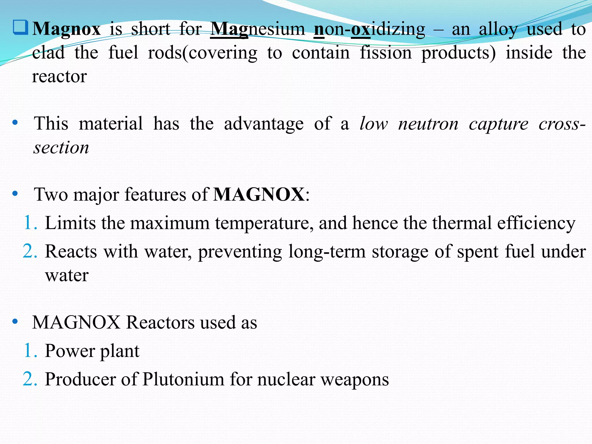 Gas cooled reactors | PPTX