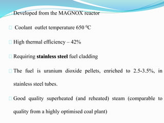 Gas cooled reactors | PPTX