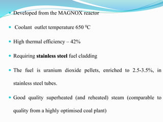 Gas cooled reactors | PPTX