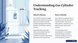 Gas Cylinder Tracking for Improved LPG Asset Visibility | PDF