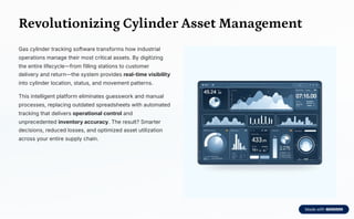 Gas Cylinder Tracking Software for Smarter Cylinder Operations | PDF