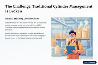Advanced Gas Cylinder Tracking System for Complete Inventory Accuracy | PDF