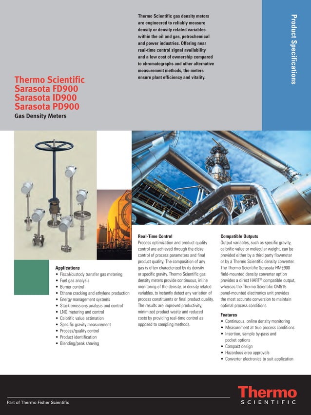 Continuous Measuring Gas Density Meters | PDF