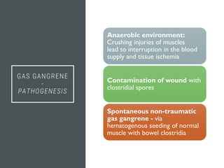 Gas gangrene | PDF