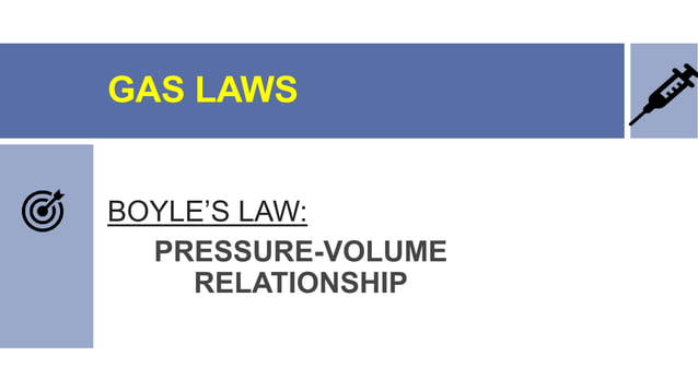 GAS-LAWS -Properties of gases, relationships of temperature , volume ...