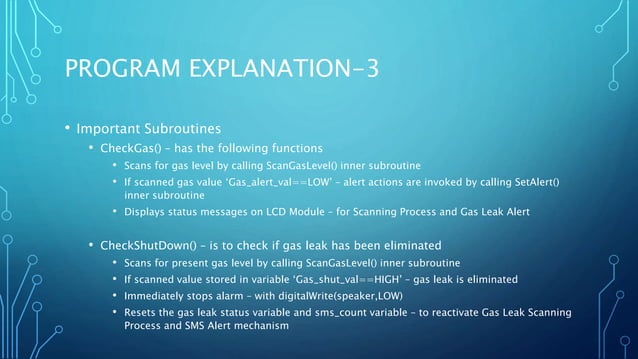 Gas Leakage Detector using Arduino with SMS Alert - Engineering Project ...