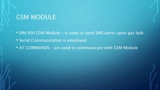Gas Leakage Detector using Arduino with SMS Alert - Engineering Project ...