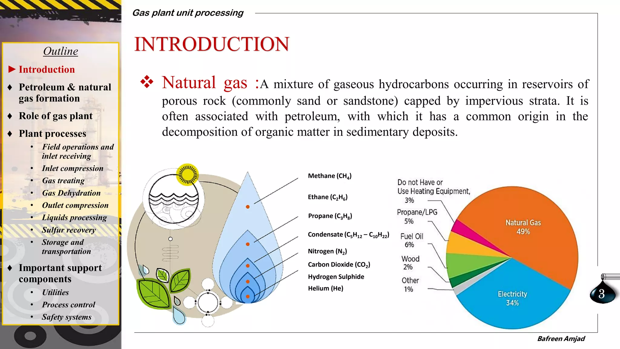 Gas plant unit process | PDF