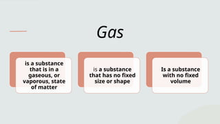 Grade 10 Science - Chemistry - Properties of Gas | PPTX