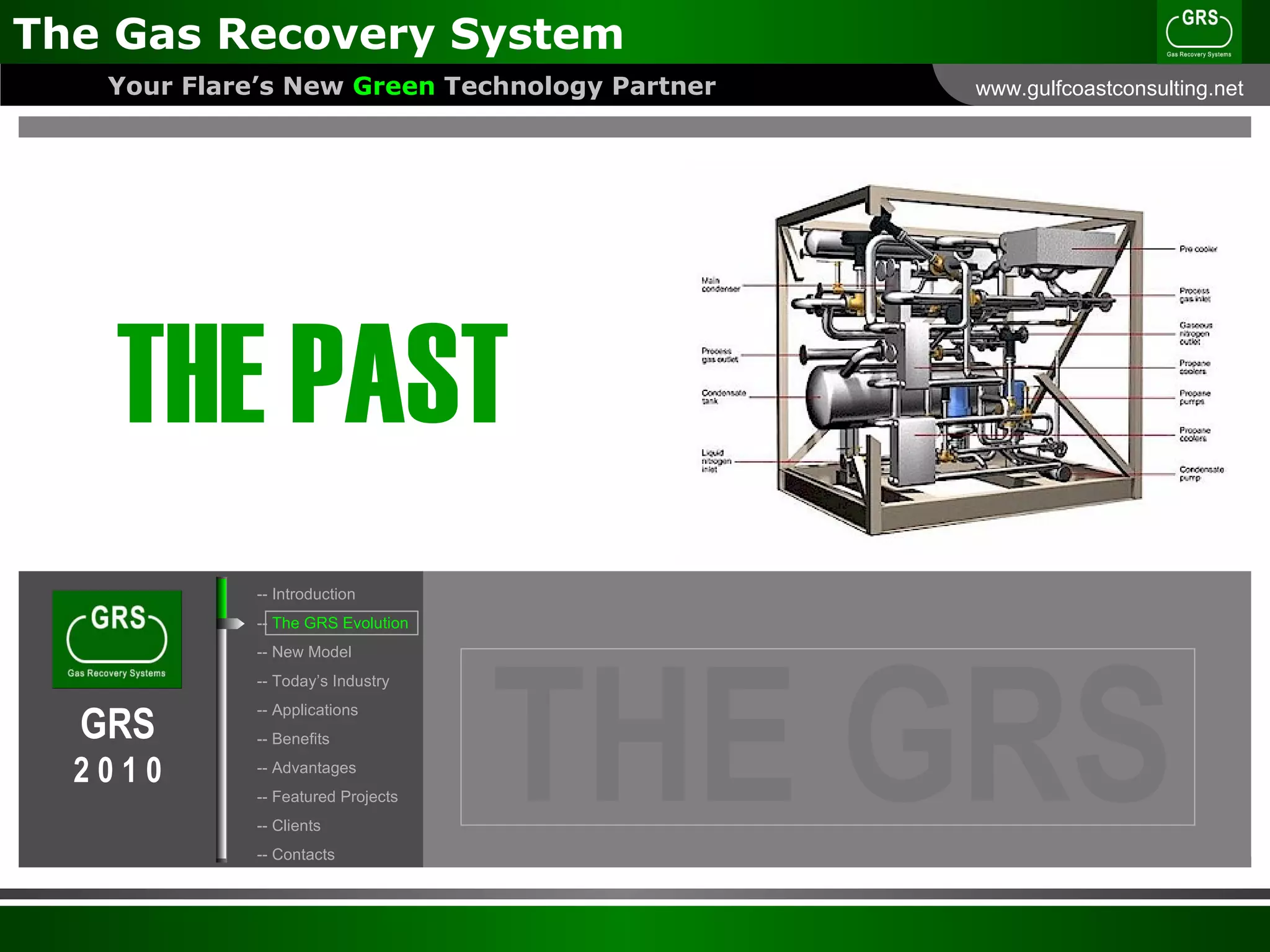 The Gas Recovery System Presentation | PPT