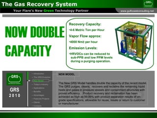 The Gas Recovery System Presentation | PPT