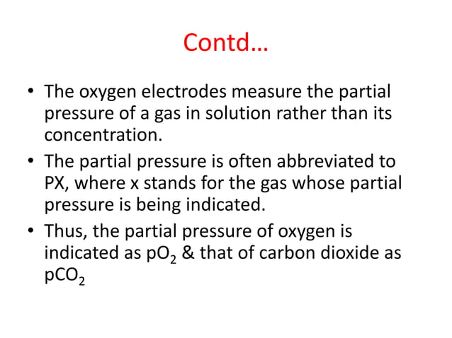 Gas sensing electrodes | PPTX