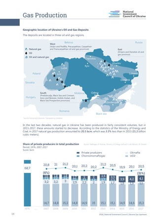 Invest in Ukraine: Gas Upstream Sector | PDF | Power and Energy ...