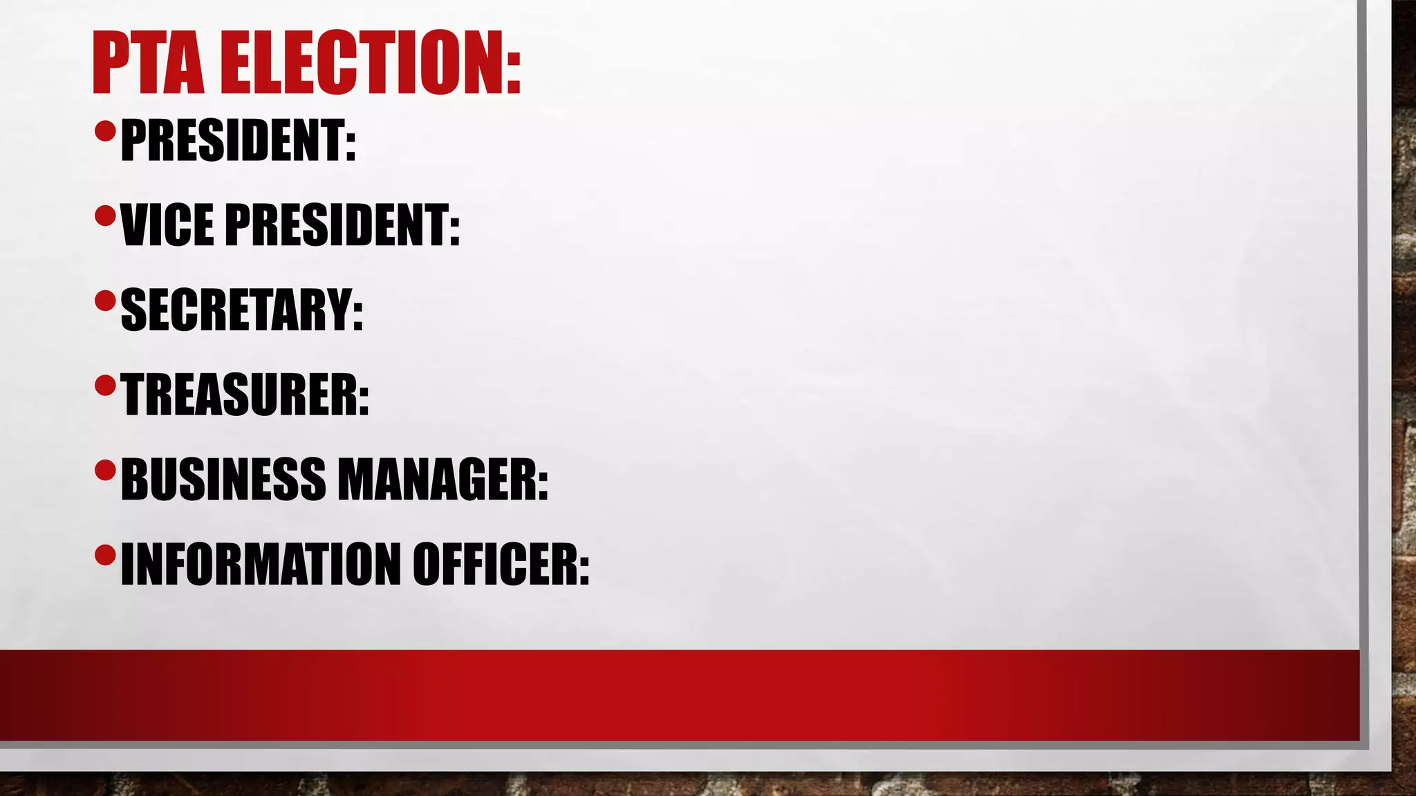 example to SHS PTA meeting Agenda | PPTX