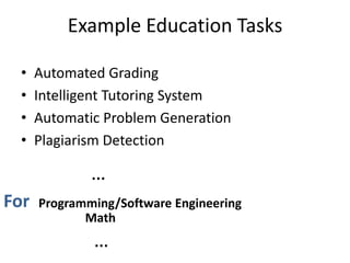 Educational Software Engineering: Where Software Engineering, Education ...