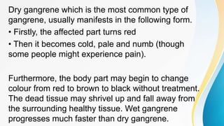 Epidemiology ,control and management of gas gangrene | PPTX