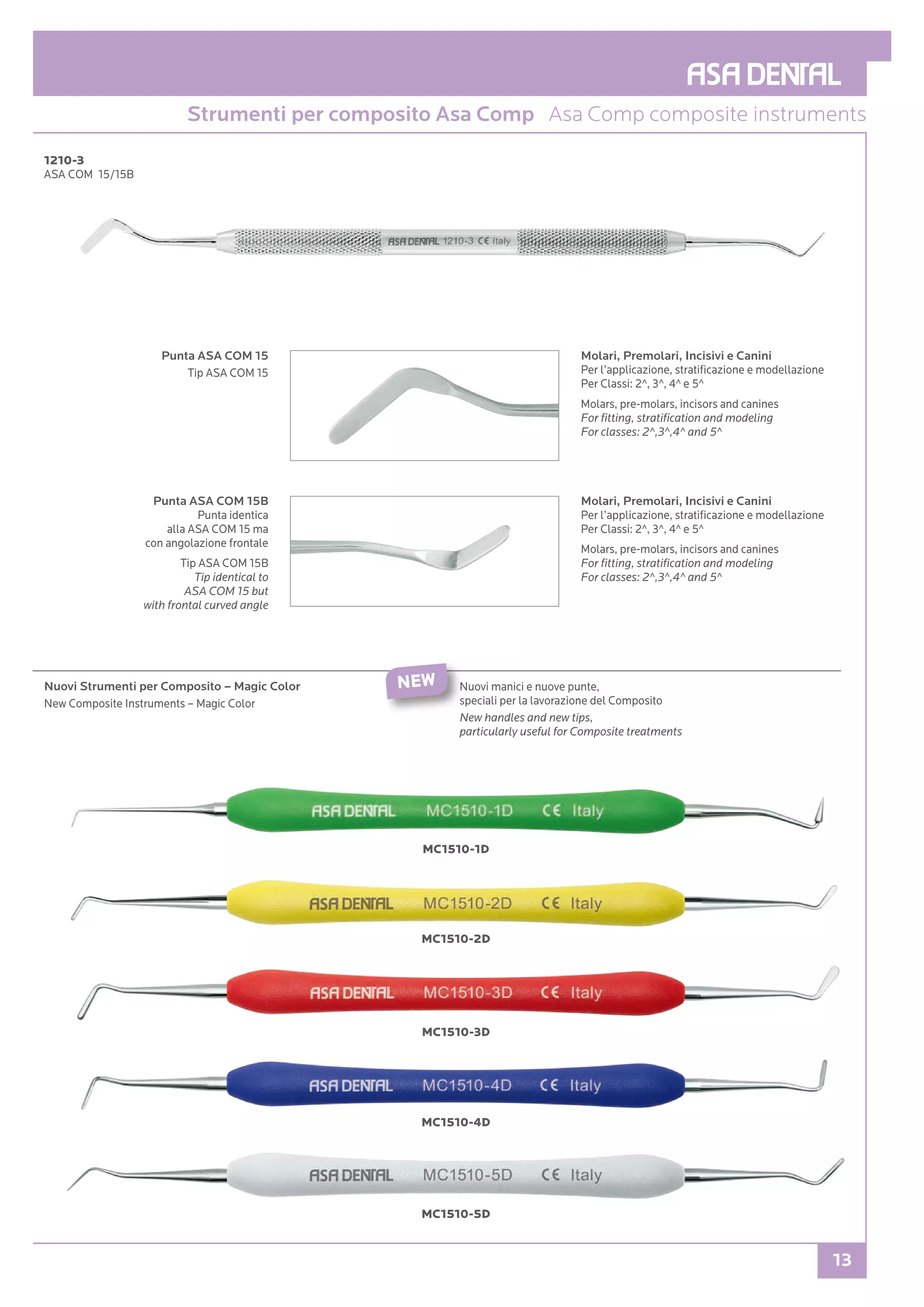 ASA DENTAL ITALY comp-instruments | PDF