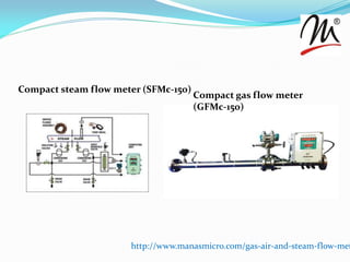 Gas, Air and Steam Flow Meter | Manas Microsystems Pvt. Ltd. | PDF