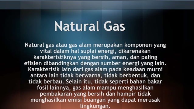 Gas alam | PPT