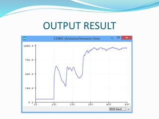 Gas and smoke detection system using arduino | PPTX