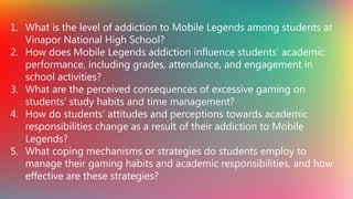 Research Title for quantitative free this | PPTX | Mobile Games | Video ...