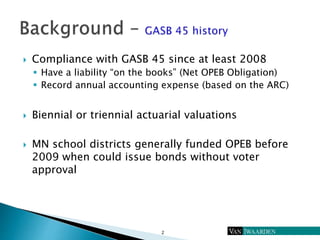 Gasb 75 preparing for opeb overhaul | PPTX