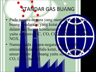 Gas buang nox | PPT
