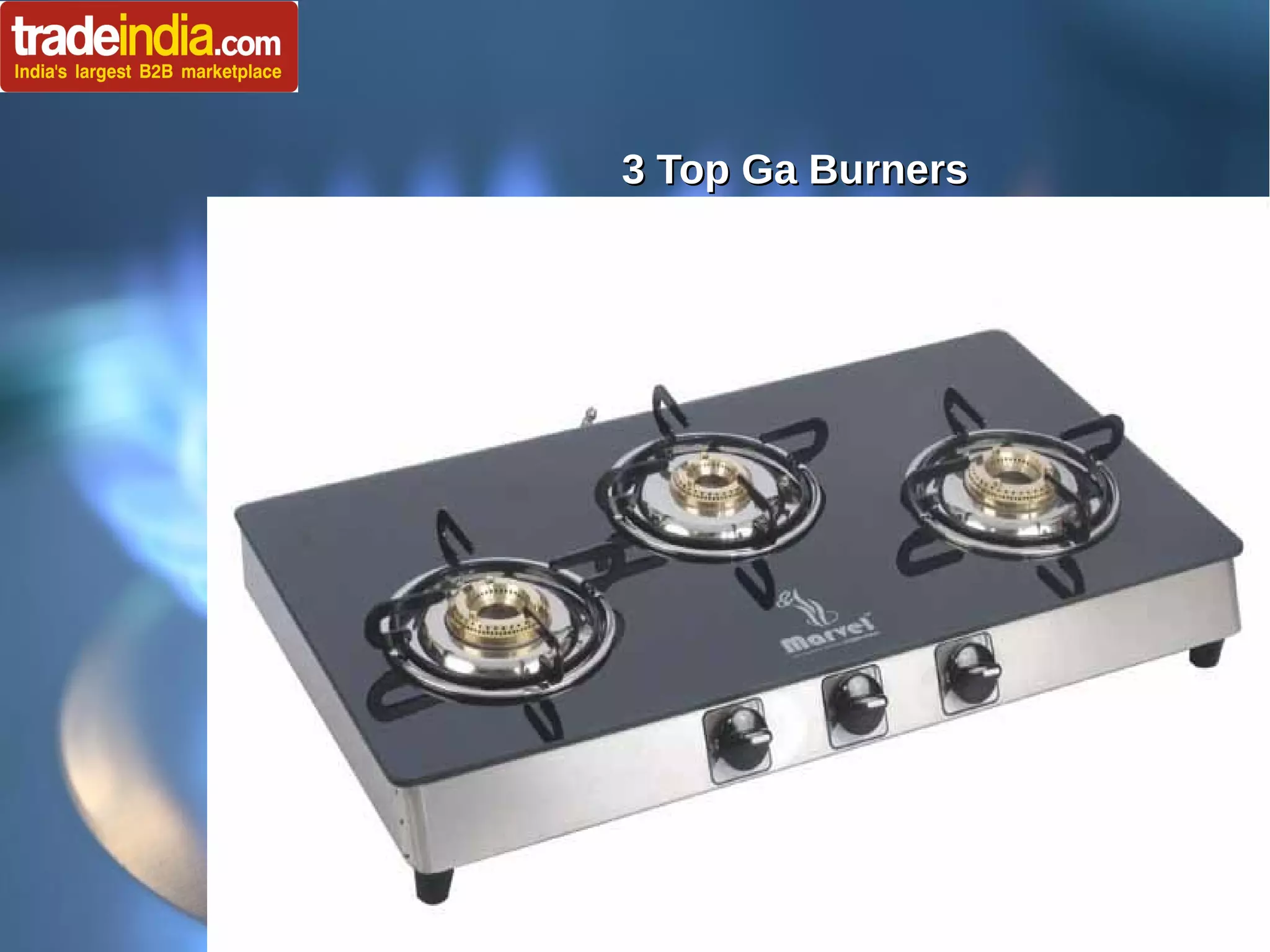 Different Types of Gas Burners | PPT