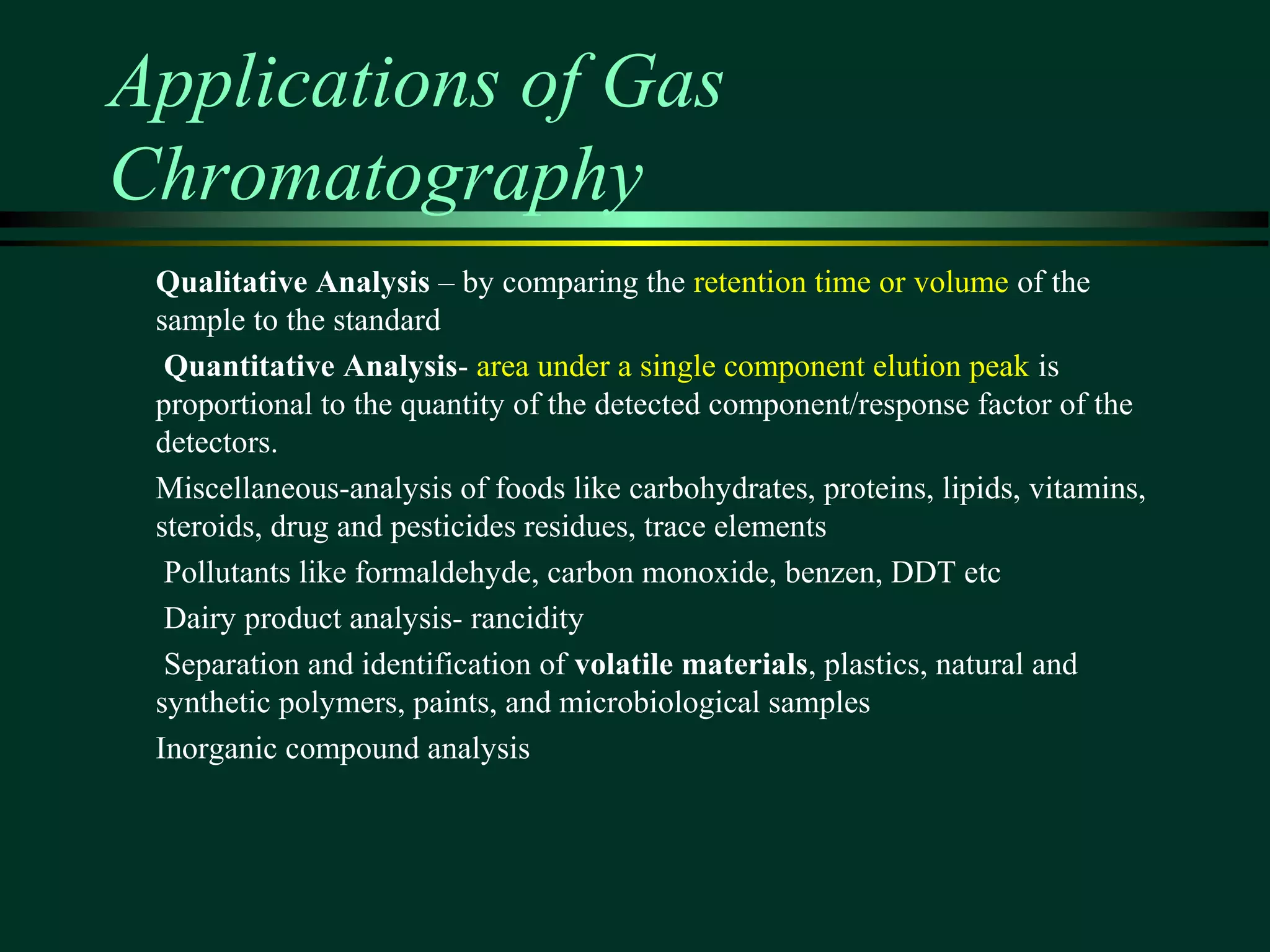 Gas chromatography | PPT