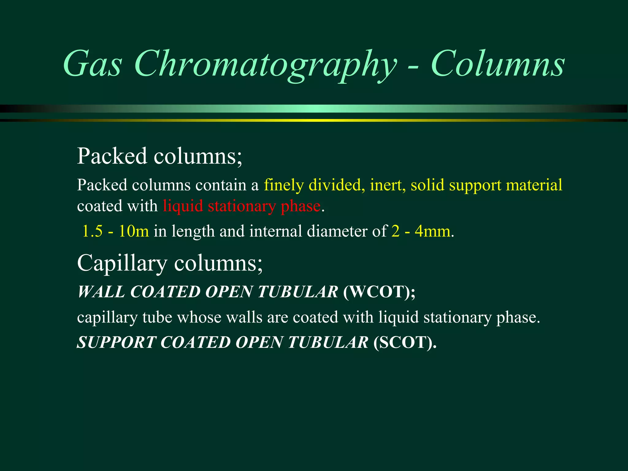 Gas chromatography | PPT