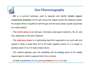 Gas Chromatography | PDF