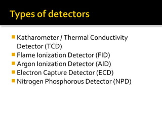 Gas chromatography | PPT