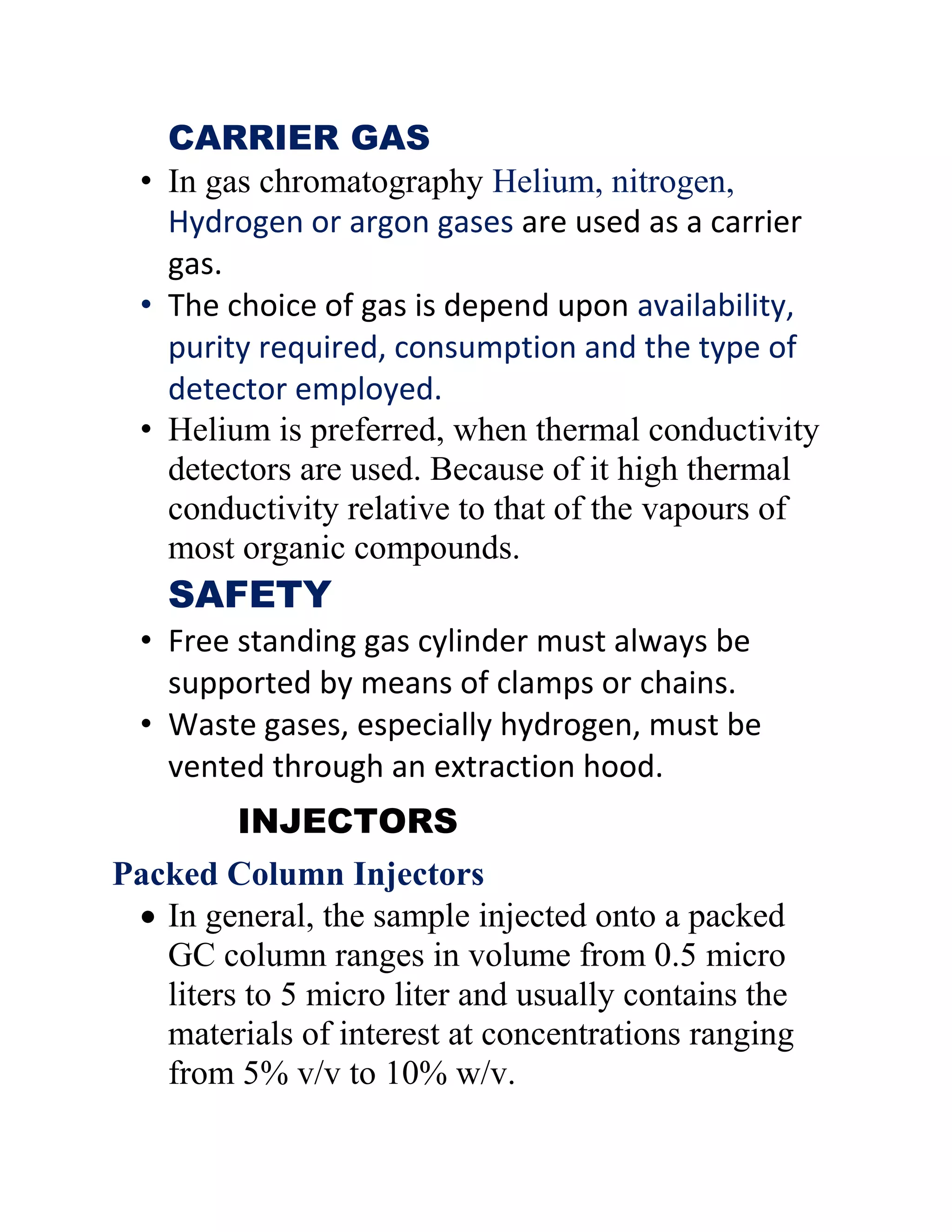 Gas chromatography | DOCX