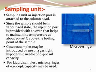 Gas chromatography | PPTX