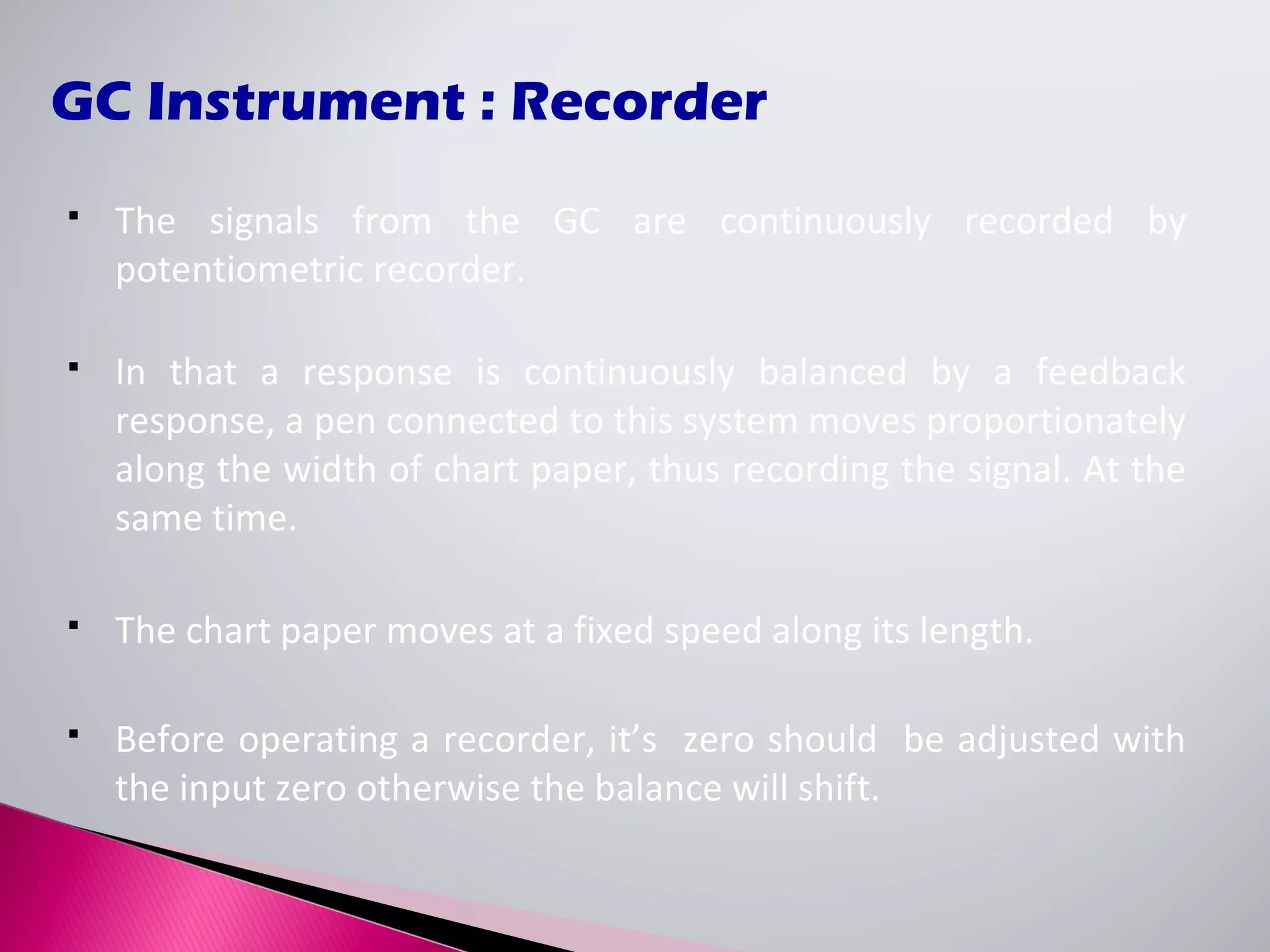 Gas chromatography | PPT | Chemistry | Science