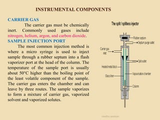 Gas chromatography | PPTX