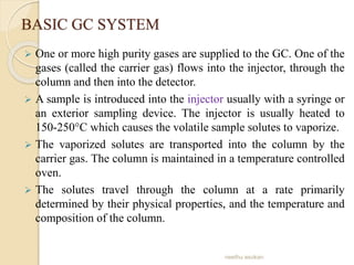 Gas chromatography | PPTX