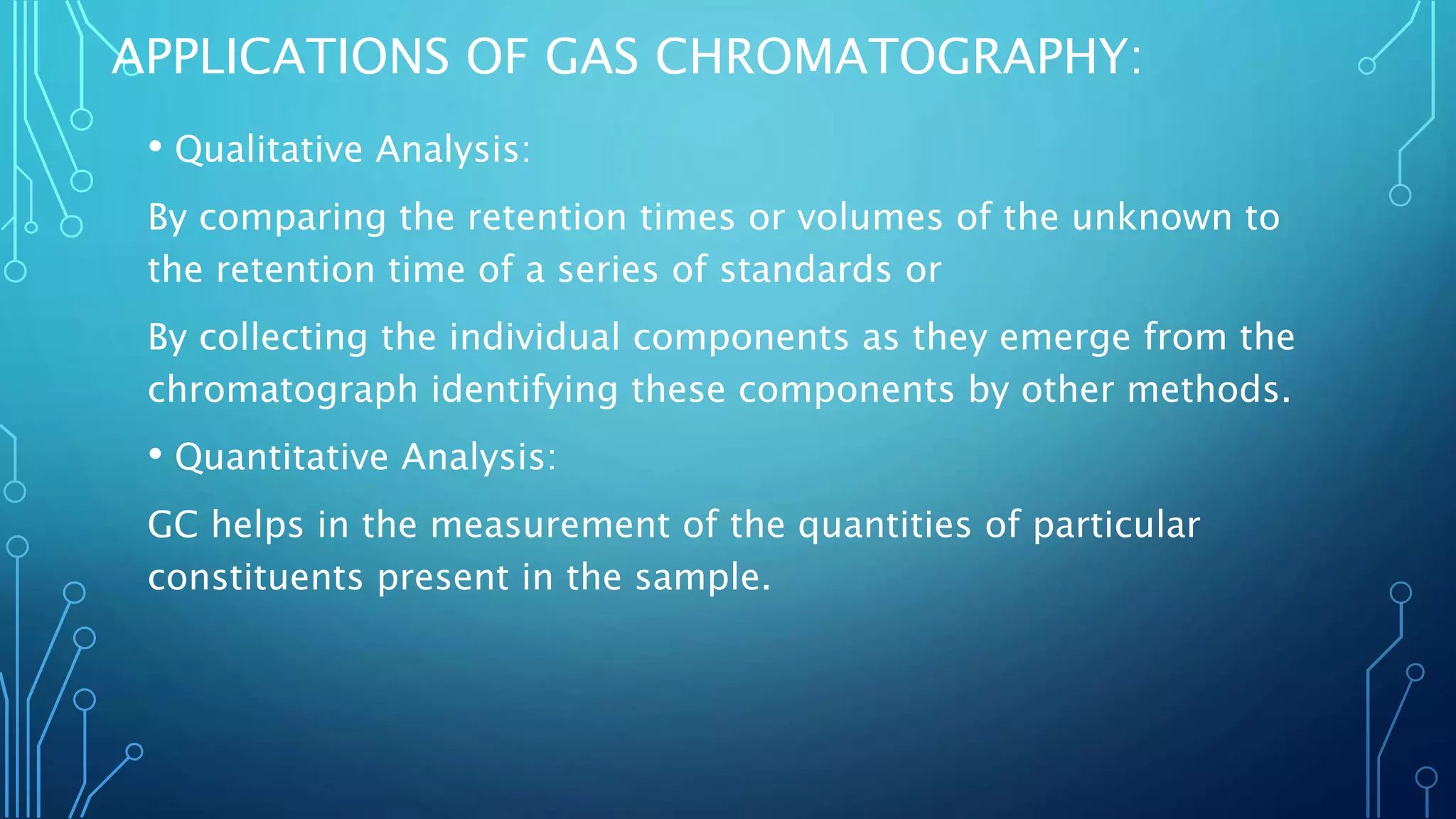 Gas Chromatography - Maveena Pereira | PPTX