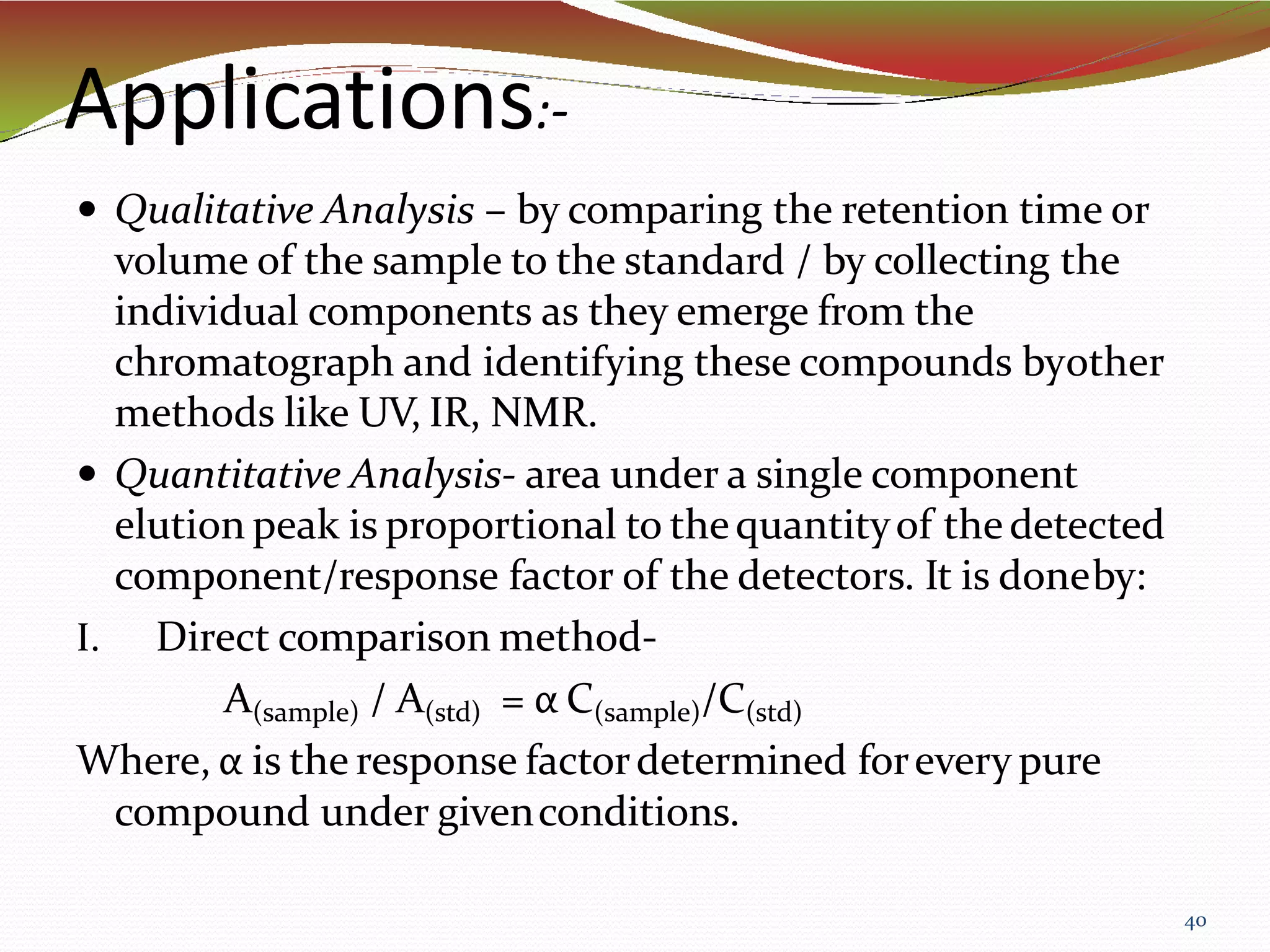 Gas chromatography | PPTX | Chemistry | Science