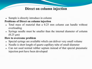 Gas chromatography | PDF