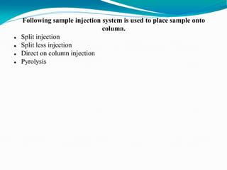 Gas chromatography | PDF