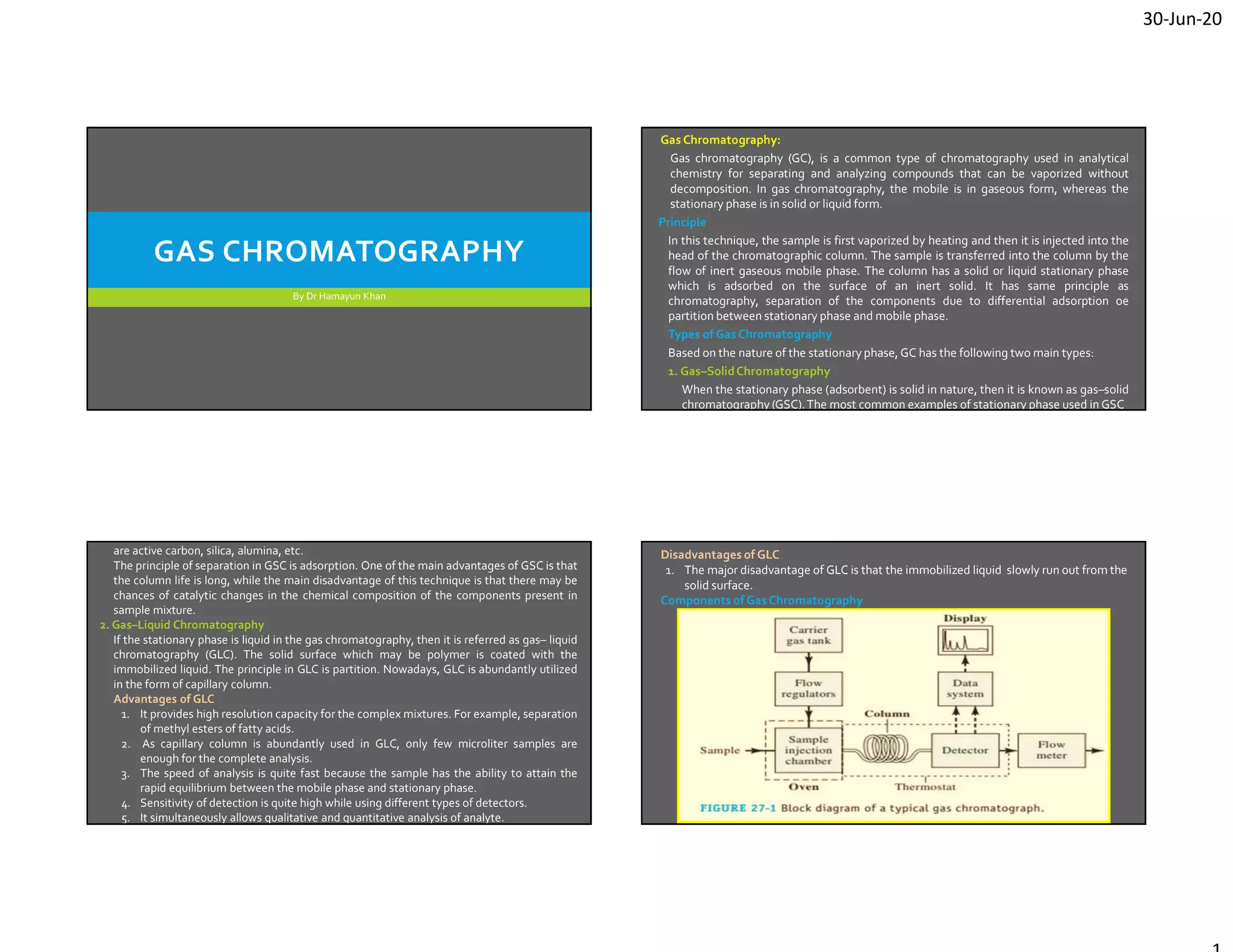 Gas chromatography | PPT