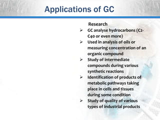 Gas chromatography | PPT