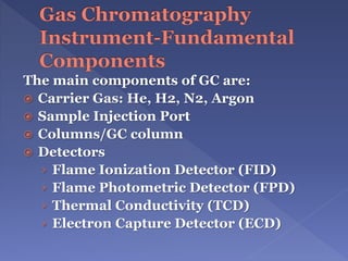 Gas chromatography | PPT