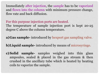 Gas Chromatography (GC) | PPTX | Chemistry | Science
