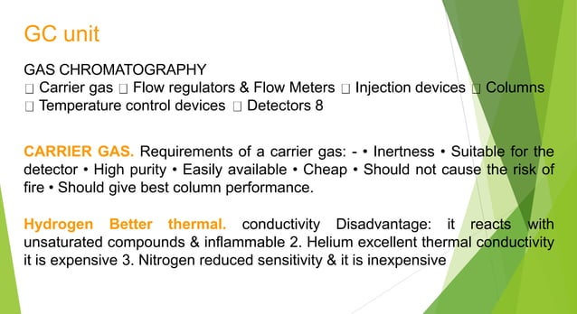 Gas Chromatography.pptx | Chemistry | Science